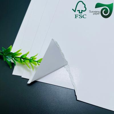China FSC 200gsm White Food Grade Cup Bowl Stock Paper Single Side PE Coated Board for sale
