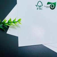 China 200gsm PE 15gsm Single Side PE Coated Waterproof High Gloss White Art Paper for sale