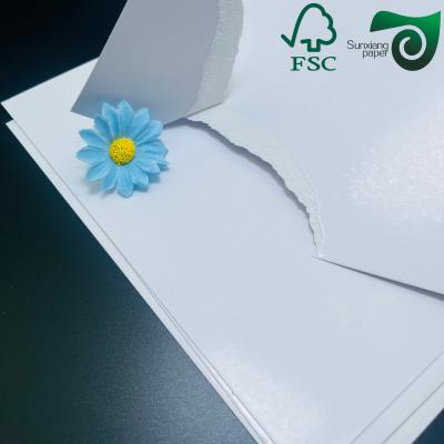 China FSC Certified 270gsm  C2S Glossy Art Board  Double Sided White  For Offset Printing for sale