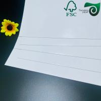 China 320gsm High Brightness White Cardboard Roll Ideal for Industrial Packaging and Creative Applications for sale