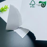 China Premium White Cardboard Made from 100% Virgin Wood Pulp with High Brightness and Multiple GSM Options for Packaging and Printing for sale