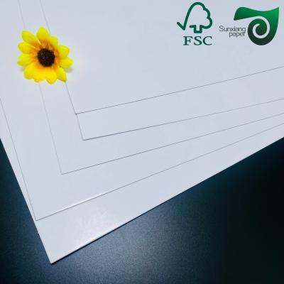 China FSC Certified Custom Size C2S Art Paper  160gsm 180gsm  Ideal For Inkjet Printing  Books for sale
