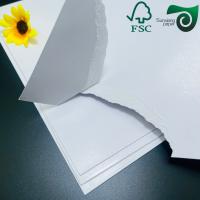 China FSC Recyclable White C2S Coated Art Paper 300gsm 350gsm High Gloss Polished Finish for sale