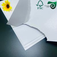 China FSC Glossy C2S Art Paper Double Side Coated  High Smoothness  Whiteness for sale
