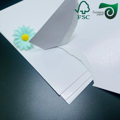 China Recyclable FSC Couche Paper C2S Coated Paper  Highly Polished  300gsm 350gsm for sale