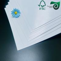 China FSC Certified 115gsm 300gsm C2S Art Board 2 Side Couche Glossy Coated Paper  Anti Curl for sale
