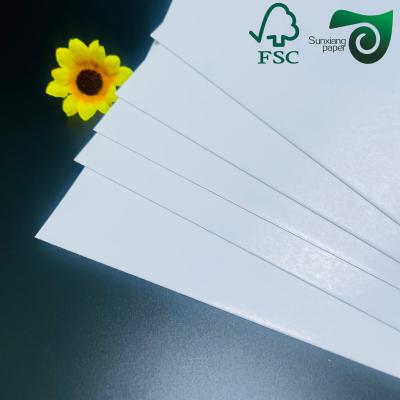 China FSC Certified Coated Gloss Digital Printing Paper 128gsm 150gsm Ideal For Menus  Promotional Materials for sale