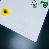 China Trademark Grade FSC C2S Art Paper 180gsm, Double Side Coated Virgin Wood Pulp for sale