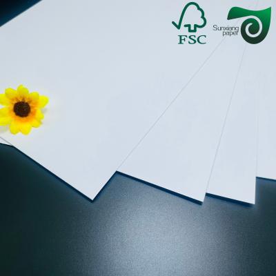 China FSC C2S Double sided coated  Glossy White Art Paper  180gsm  200gsm  Ideal For Catalog Printing for sale