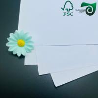China FSC Eco Friendly White Bond Paper 80gsm 90gsm Uncoated Woodfree Printing Paper for sale