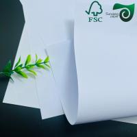 China FSC Certified 80GSM Recycled Pulp Cream Woodfree Paper Premium Choice For Notebook Printing for sale