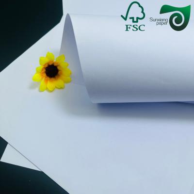 China FSC Certified Ultra White Offset Paper 80gsm 90gsm High Definition Printing Grade for sale