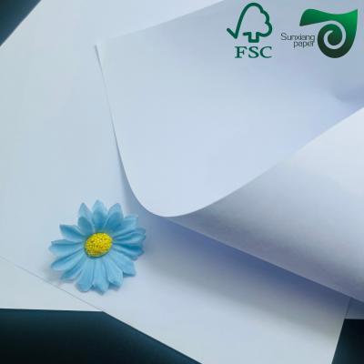 China FSC Certified 80GSM Recycled Pulp Cream Woodfree Paper  Ideal For Notebooks Printing for sale