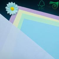 China FSC Certified Blank Carbonless Paper 48gsm Yellow Blue Letter Size For Receipt Printing for sale