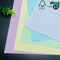 China 70gsm Multi Colored NCR Carbonless Paper For Purchase Order Printing for sale