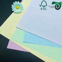 China NCR Carbonless Jumbo Roll Paper  48gsm 50gsm 55gsm  For Computer Printing for sale