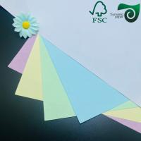 China Eco-Friendly Printed Carbonless Paper Jumbo Roll 48g 55g 80g Office Grade for sale