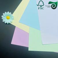 China Eco-Friendly Printed Carbonless Paper Jumbo Roll 48g 55g 80g Office Grade for sale