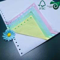 China FSC 45gsm 55gsm A4 CB CFB CF Carbonless Copy Paper For Invoices Receipts for sale