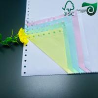 China FSC 50gsm 55gsm FSC Certified Carbonless Copy Paper  NCR Paper 64cm 90cm for sale