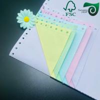 China FSC 45gsm 55gsm A4 CB CFB CF Carbonless Copy Paper For Invoices Receipts for sale