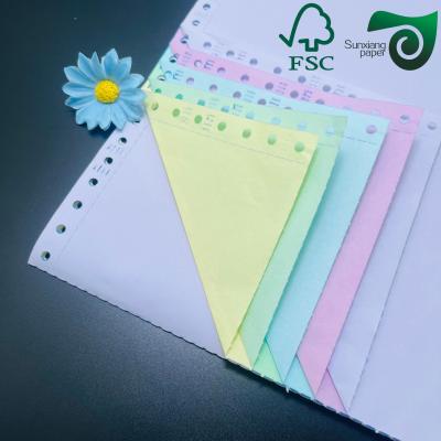China FSC A4 Size Carbonless Copy Paper 48g 65g CB CFB CF For Invoices Receipts for sale