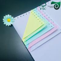China Eco Friendly Printed Carbonless NCR Paper Jumbo Roll 80gsm For Office Use for sale