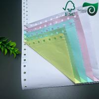 China Eco Friendly Printed Carbonless NCR Paper Jumbo Roll 80gsm For Office Use for sale