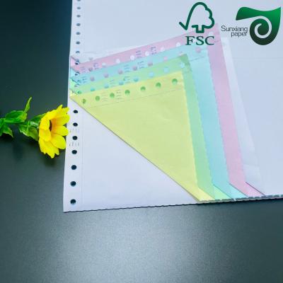 China FSC SGS Certified  60gsm 80gsm Eco Friendly Carbonless Copy Paper  For Sustainable Printing for sale