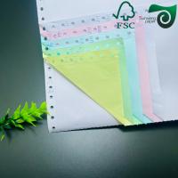 China FSC 50g 55g A4 Carbonless Copy Paper CB CFB CF Invoice And Receipt Printing Grade for sale