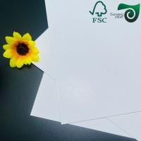 China FSC Certified High Stiffness 190gsm 250gsm C1S White Clay Coated SBS Folding Box Board for sale