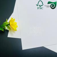 China FSC Ivory SBS Paper Board  300gsm Single Sided Coated White Paper Board Premium Packaging for sale