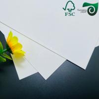 China SBS White Coated Paper FBB Board 350gsm Premium Printing Grade for sale