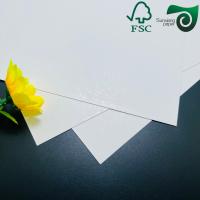 China FSC Certified 250GSM High Whiteness Double Sided Coating  C2S Glossy Coated Art Paper Cover Sheets for sale