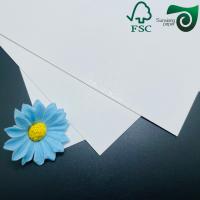 China FSC Certified 300gsm C2S Double Side Glossy Coated Laser Paper Card A3 297mm 420mm for sale