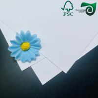 China Eco Friendly Waterproof White Uncoated Woodfree Paper 120gsm 240gsm For Notebooks for sale