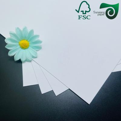 China FSC 320gsm 350gsm Ivory Board With Single Side Coating Roll Width 400mm To 1500mm for sale
