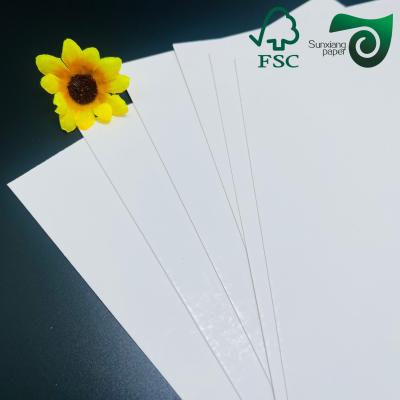 China 215gsm 250gsm C1S Premium White Cardboard Sheets For  Packets 700mm 1000mm for sale