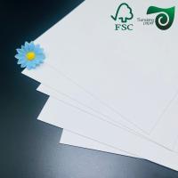 China 215gsm 250gsm C1S Premium White Cardboard Sheets For  Packets 700mm 1000mm for sale