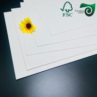 China FSC Certified C1S Art Board 230gsm Custom Sheet Sizes For Greeting Cards Packaging for sale