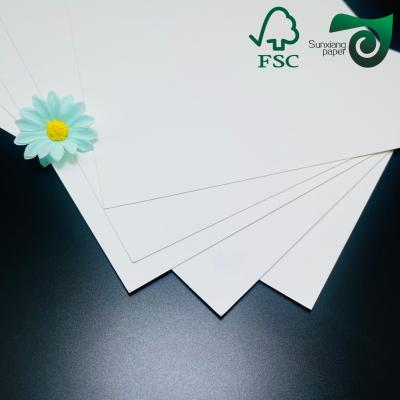China FSC Certified C1S Art Board 230gsm Custom Sheet Sizes For Greeting Cards Packaging for sale