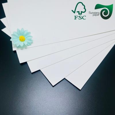 China FSC 300gsm Single Side Coated Paper Ideal For Food Packaging  Takeaway Boxes  High Folding Resistance for sale