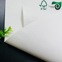 China FSC 140gsm 350gsm Embossed Leather Grain Cover Paper For Notebook for sale