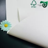China FSC Certified 250GSM Embossed White Kraft Paper For Luxury Gift Box Packaging for sale