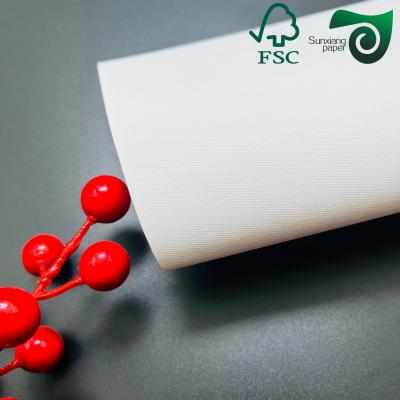 China FSC 110gsm 150gsm Multi Color Textured Paper Cover   Embossed Paper For Book Binding for sale
