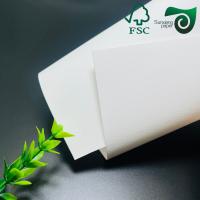 China FSC 100gsm 120gsm Natural White Kraft Paper For Grocery Shopping Bags Packaging for sale
