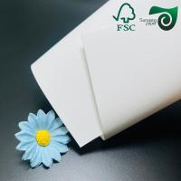 China 350gsm Cloth Texture Embossed Paper FSC Premium White Cardstock For Luxury Gift Packaging for sale