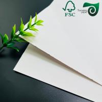 China FSC Brown White Uncoated Kraft Board 300gsm 400gsm For Food Box Packaging for sale