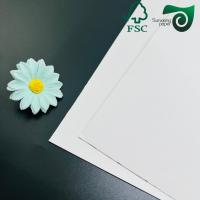 China FSC 100gsm 120gsm Natural White Kraft Paper For Grocery Shopping Bags Packaging for sale