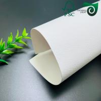China 280GSM Recycled White Embossed Cardstock  For Luxury Packaging Handmade Crafts for sale